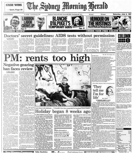 Impact of Labor's 1985 Negative Gearing Changes — Menzies Research Centre