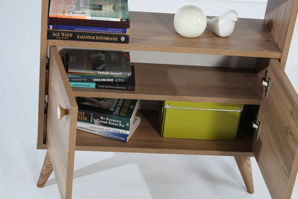 Asimex Living. Transform Your Home - Vega Covered Bookcase Oak
