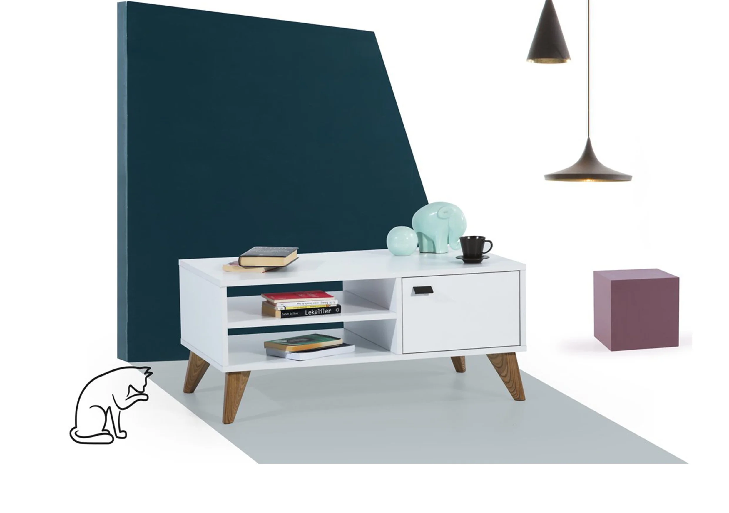 Asimex Living. Transform Your Home - Lika Coffee Table White