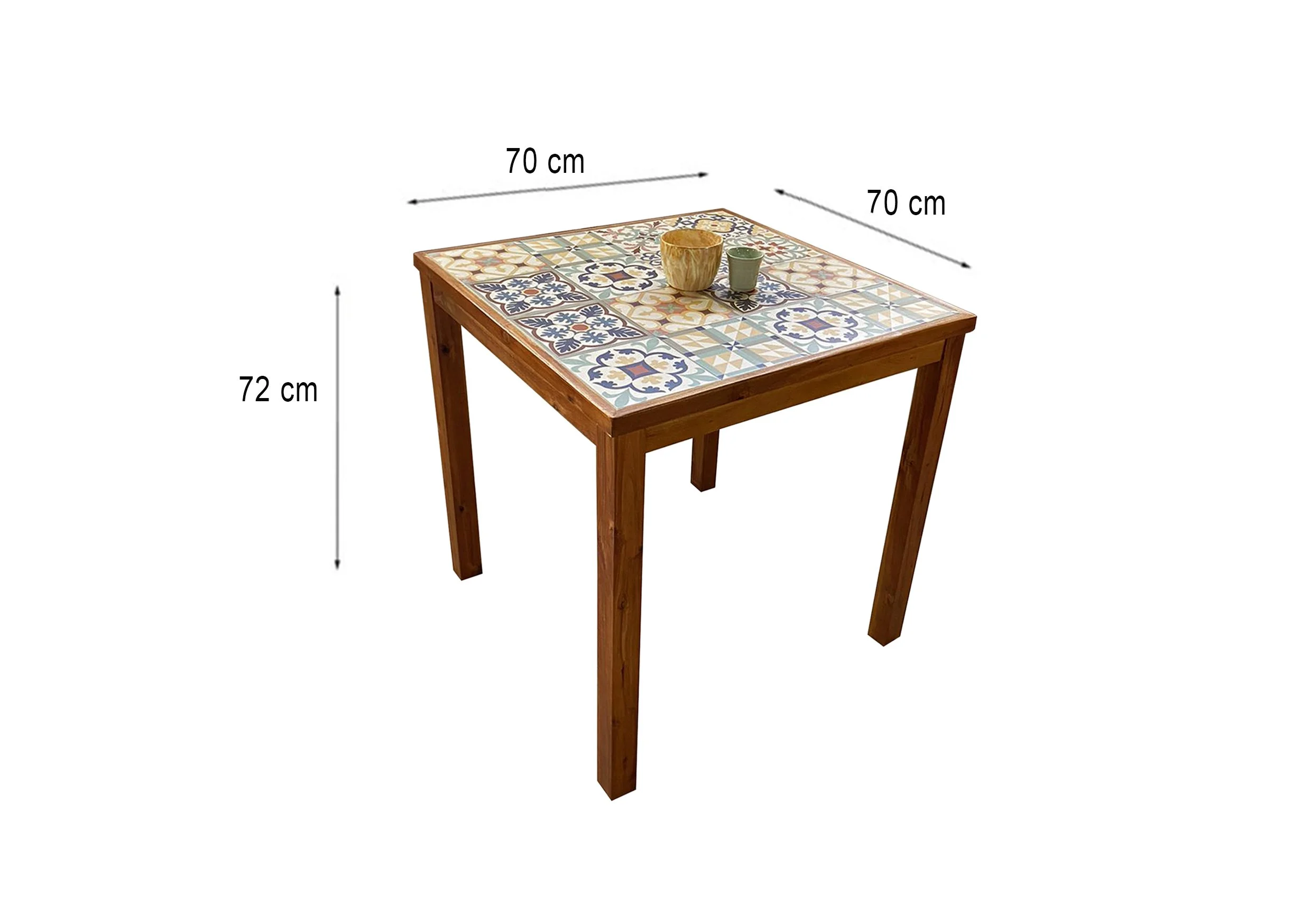 Asimex Living. Transform Your Home - Alfredo Square Table
