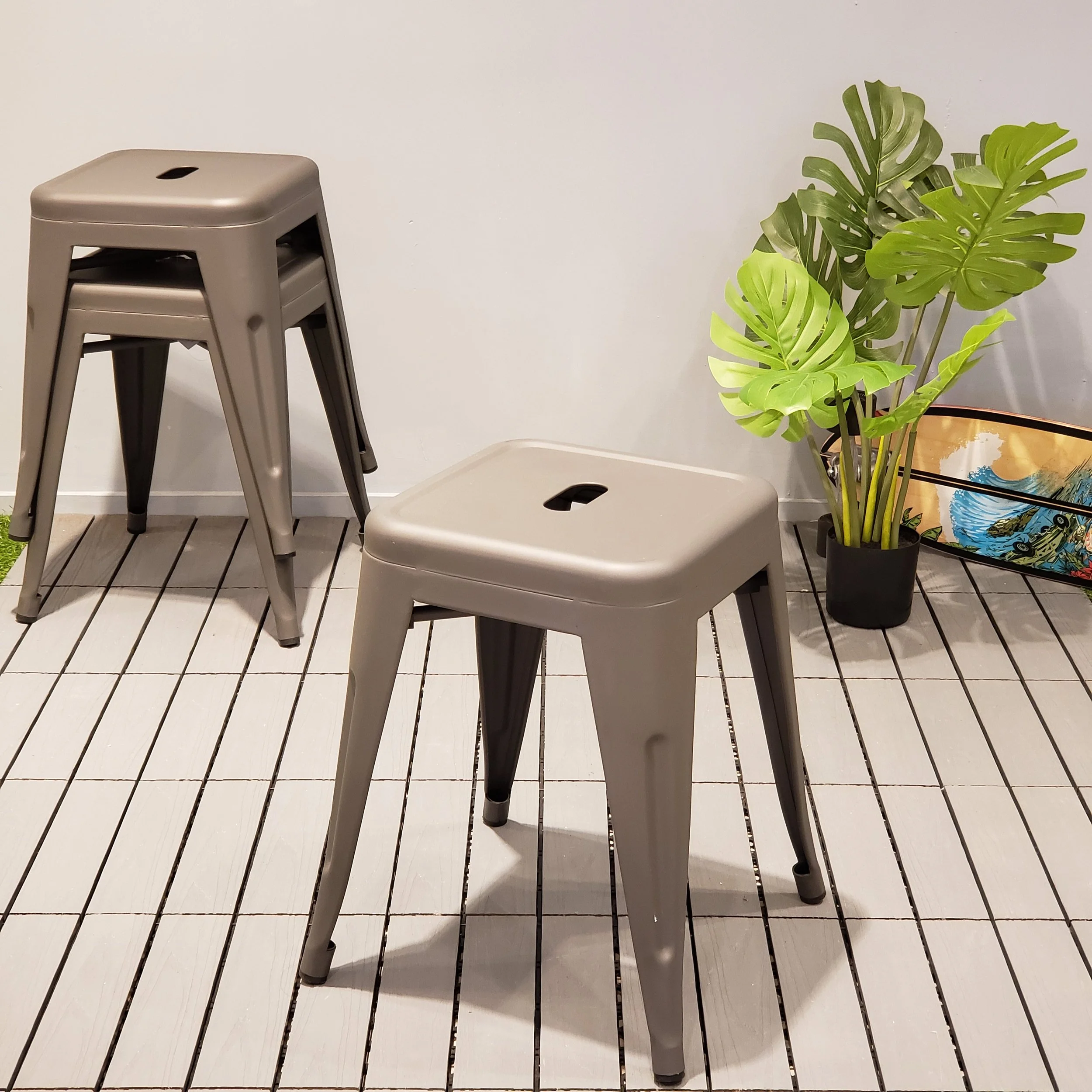 Asimex Living. Transform Your Home - Stool Grey