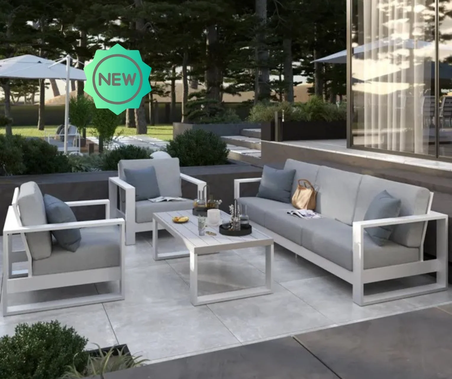 Asimex Living. Transform Your Home - Alu Dining Corner Set