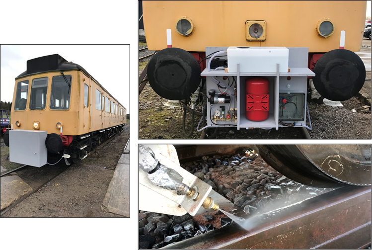 Development of the water-trak system for improving train braking and ...