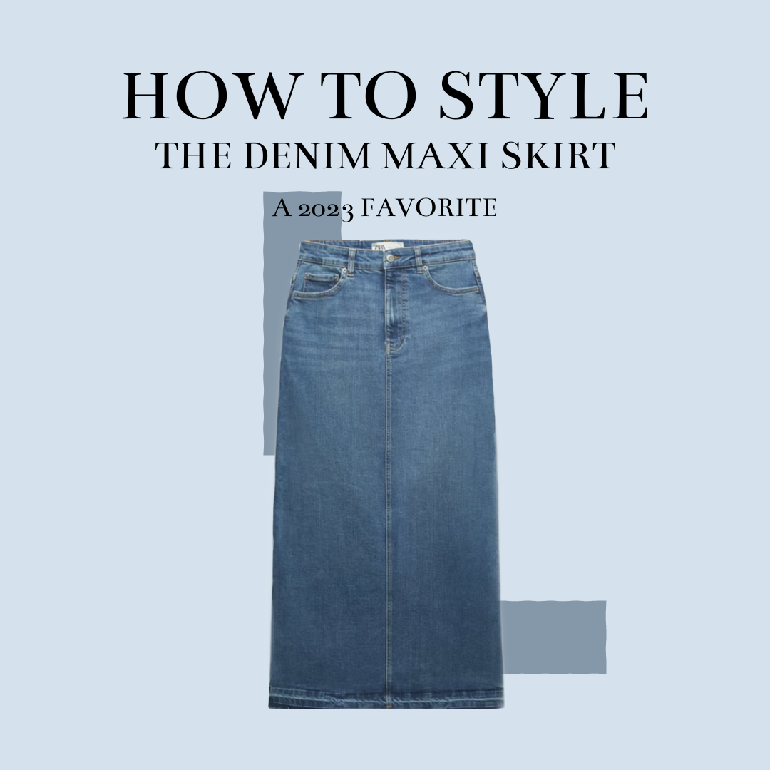 HOW TO STYLE - The Denim Maxi Skirt — SWATCH