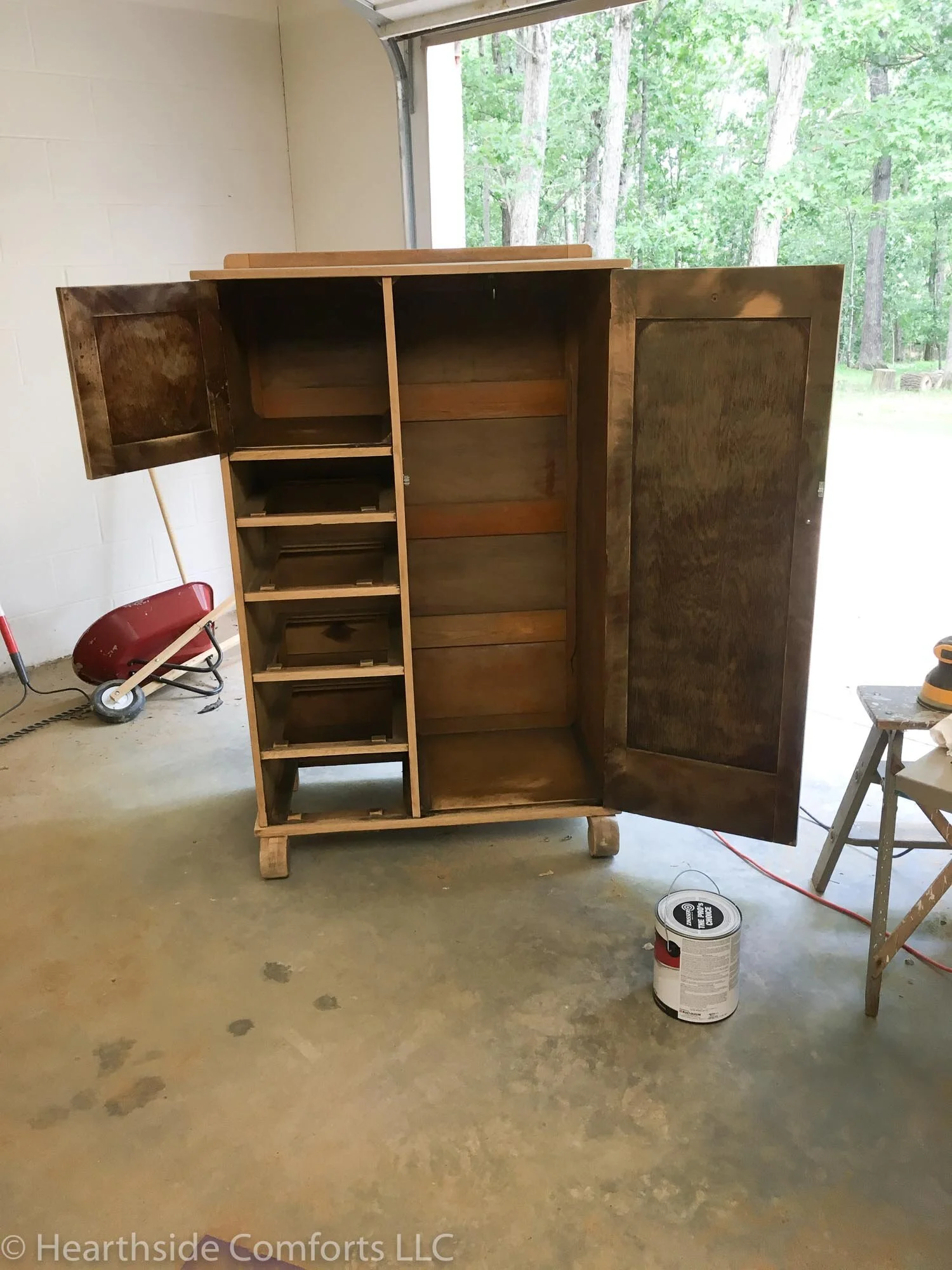 Antique Chifferobe Make-Over (The Before) — Hearthside Comforts