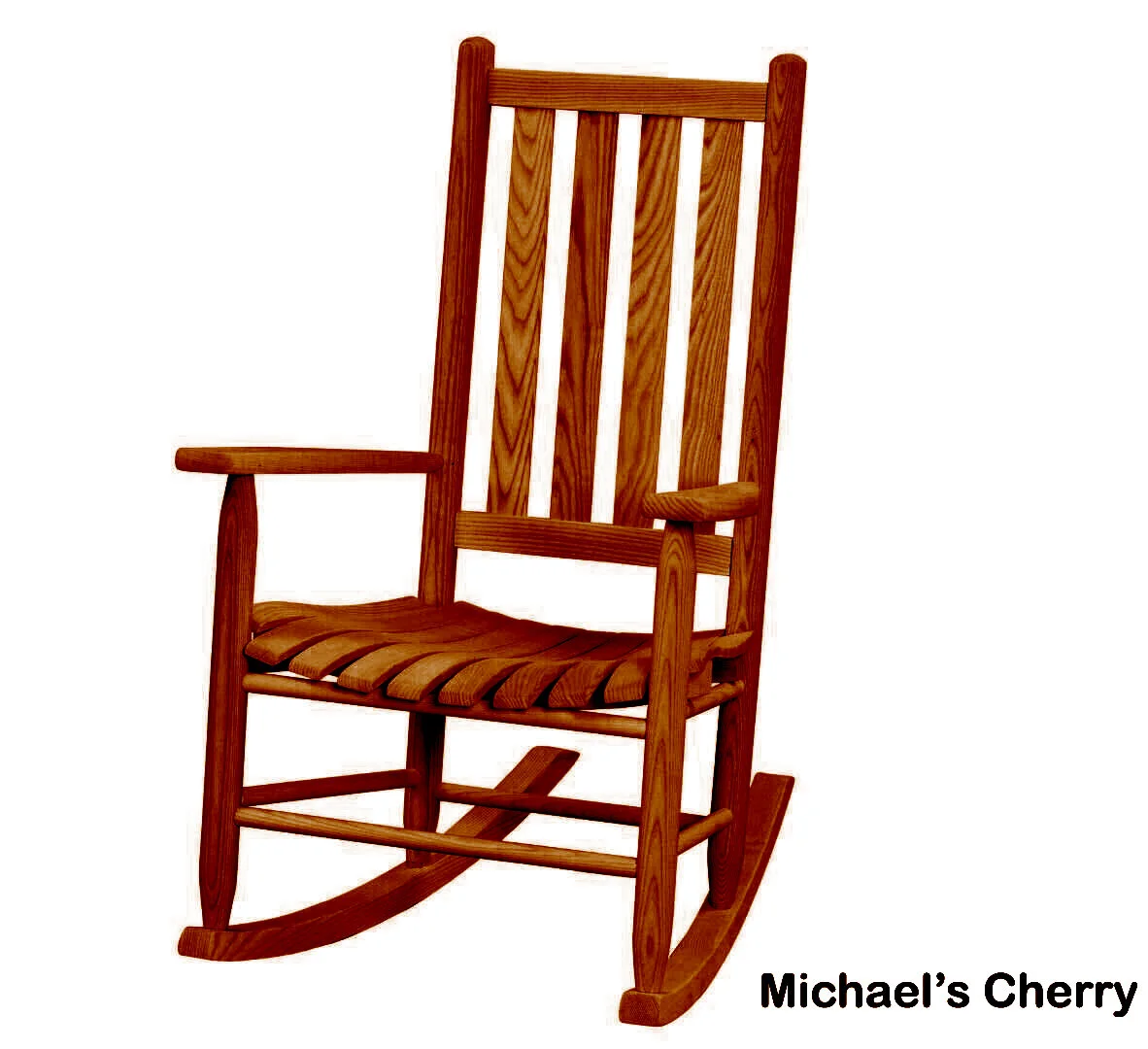 Cottage Rocking Chair- Wood — Against The Grain