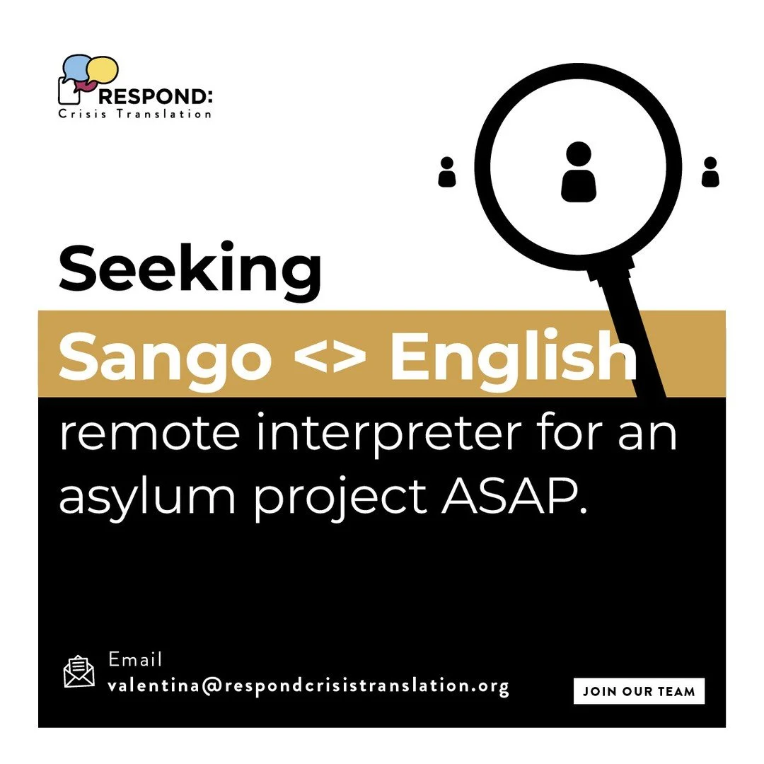 News Coverage — Respond Crisis Translation