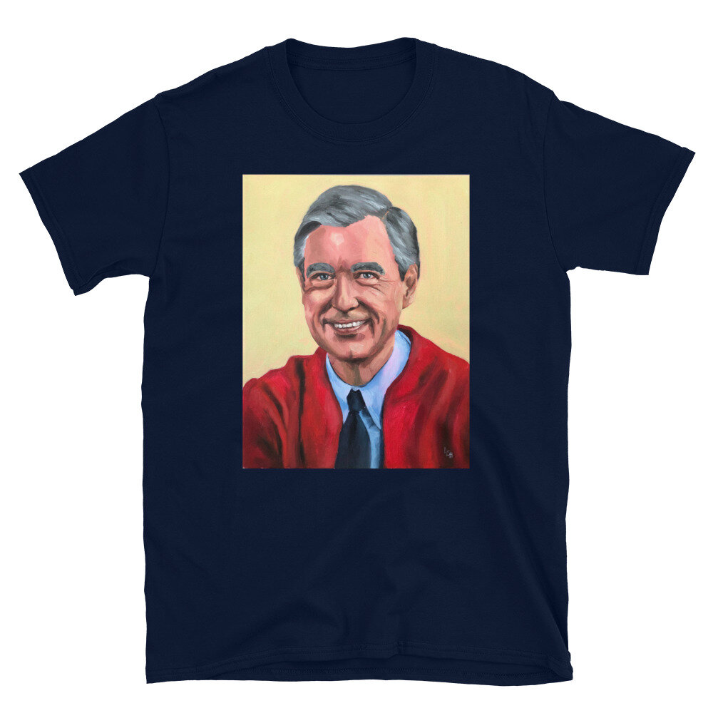 Fred Rogers In A T Shirt