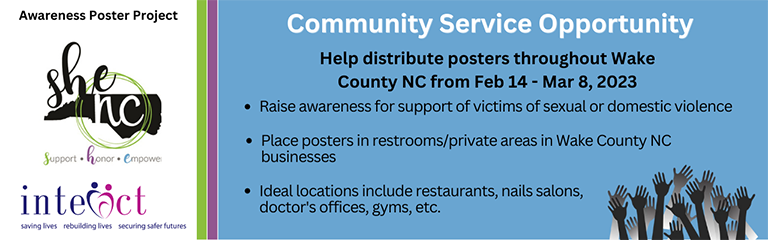Community Service Posters