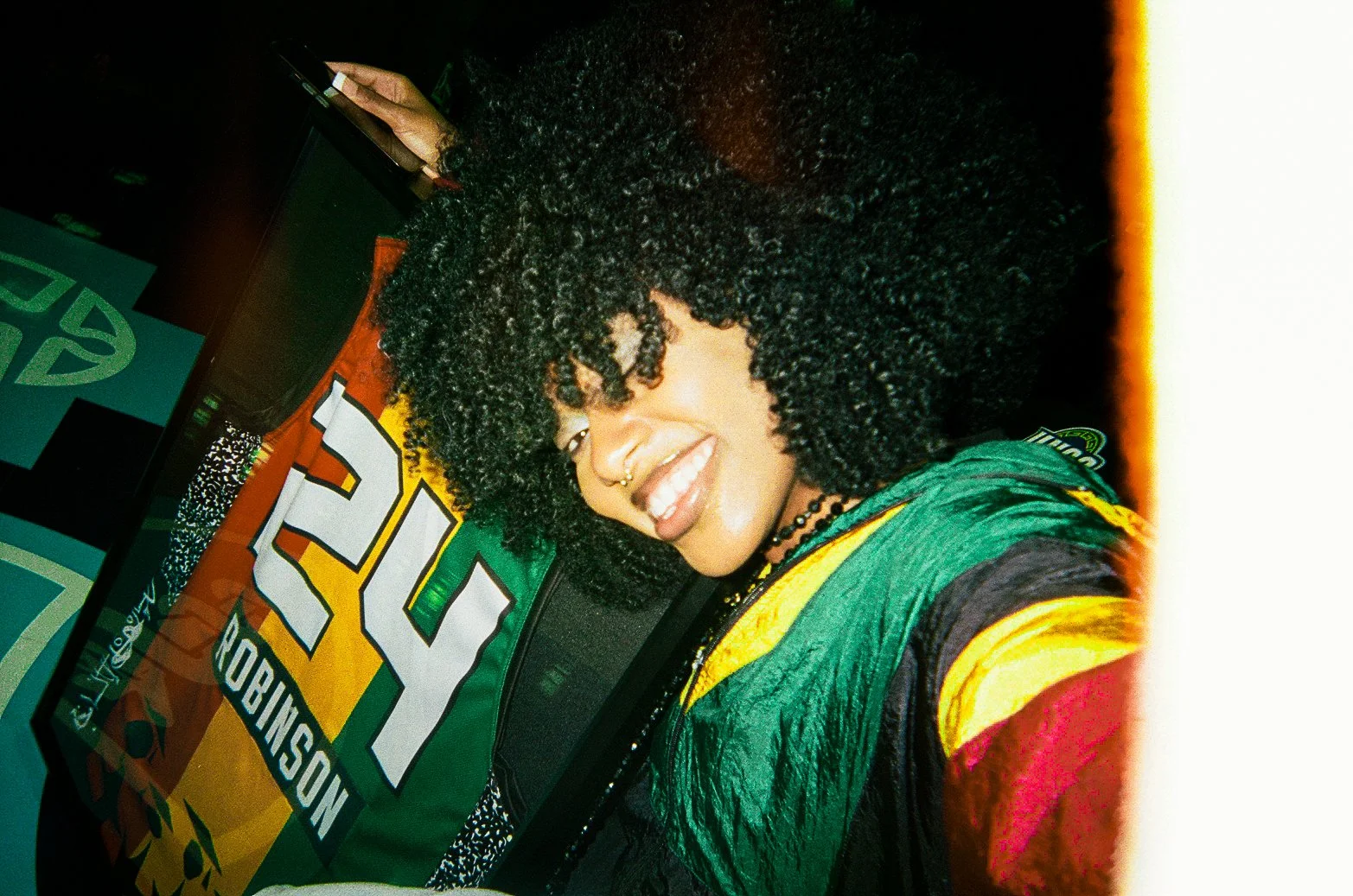 Greensboro Swarm HBCU Night — Arial Robinson.