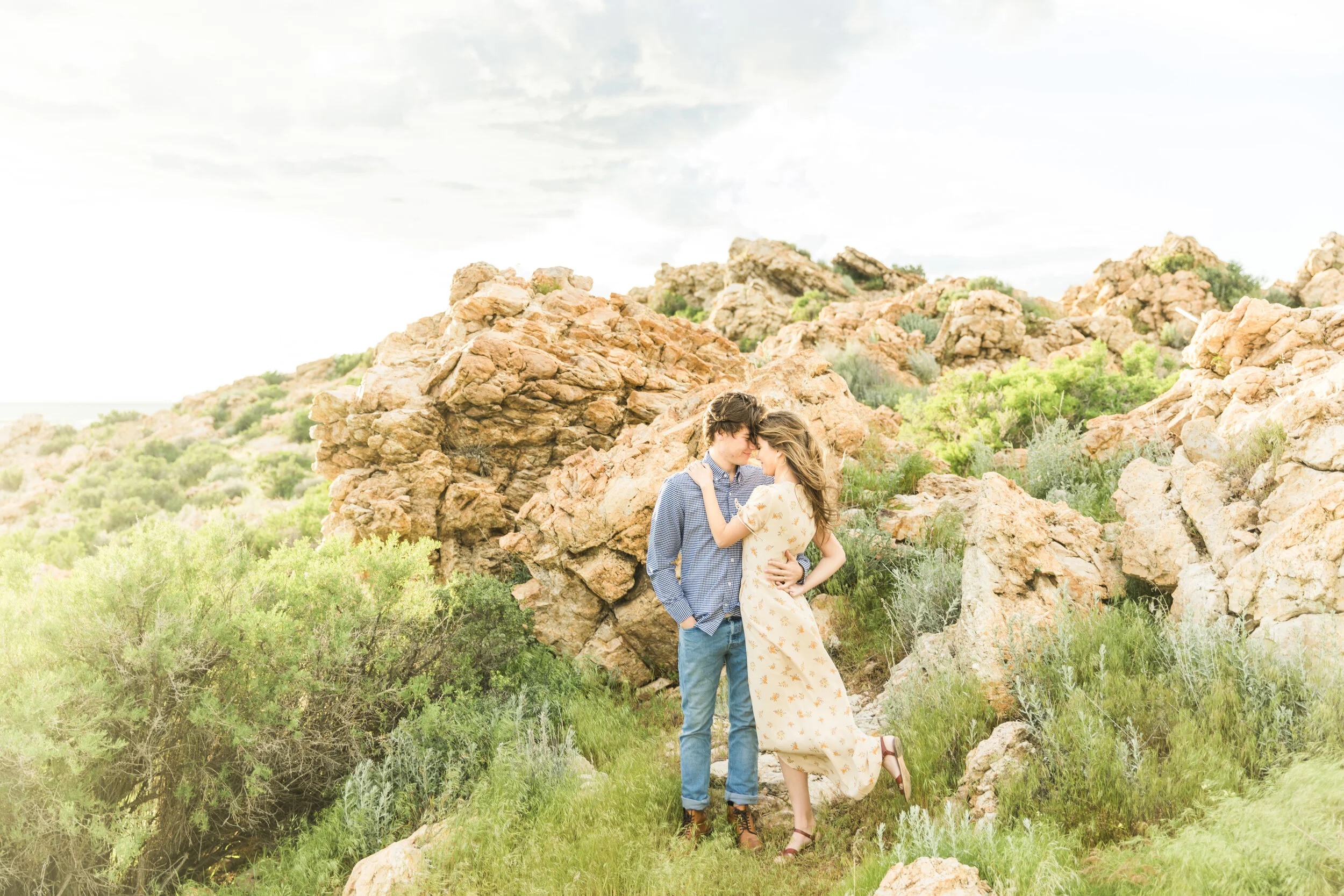 Rachel + Hayden Anniversary Photos | Antelope Island | Savanna ...