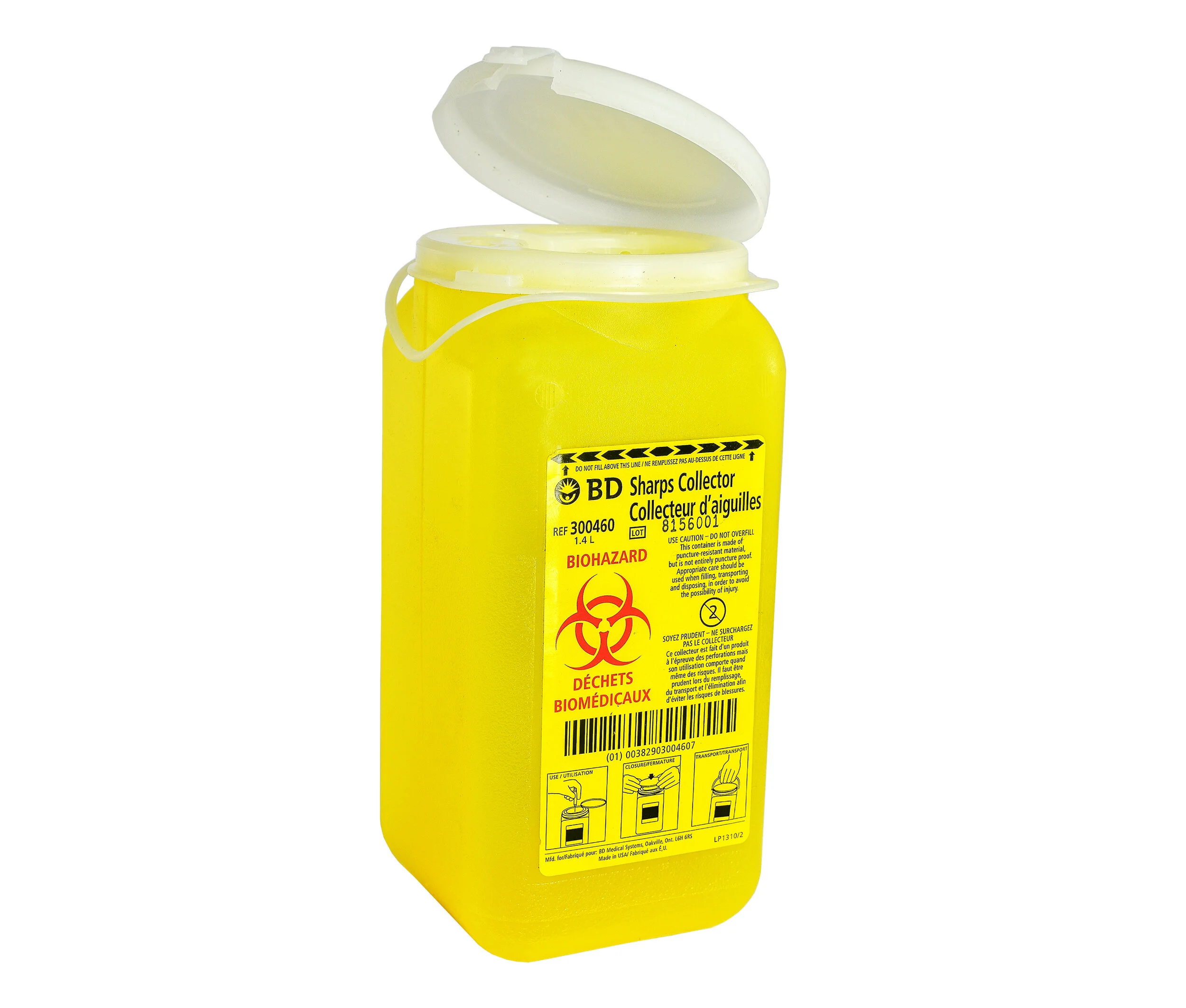 CS 1L SHARPS CONTAINER — ECS Cares