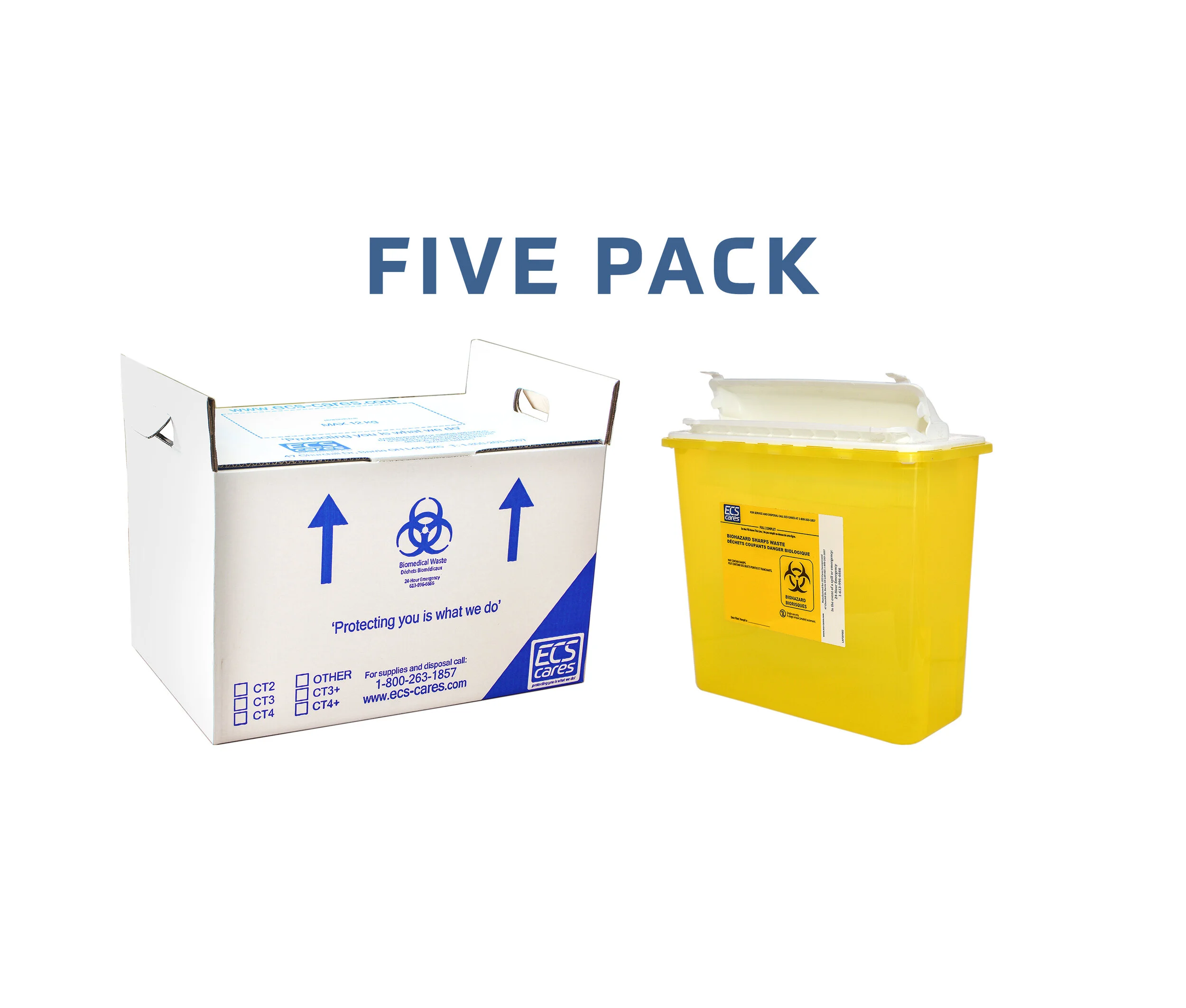 AP 5.4L Sharps Container — ECS Cares