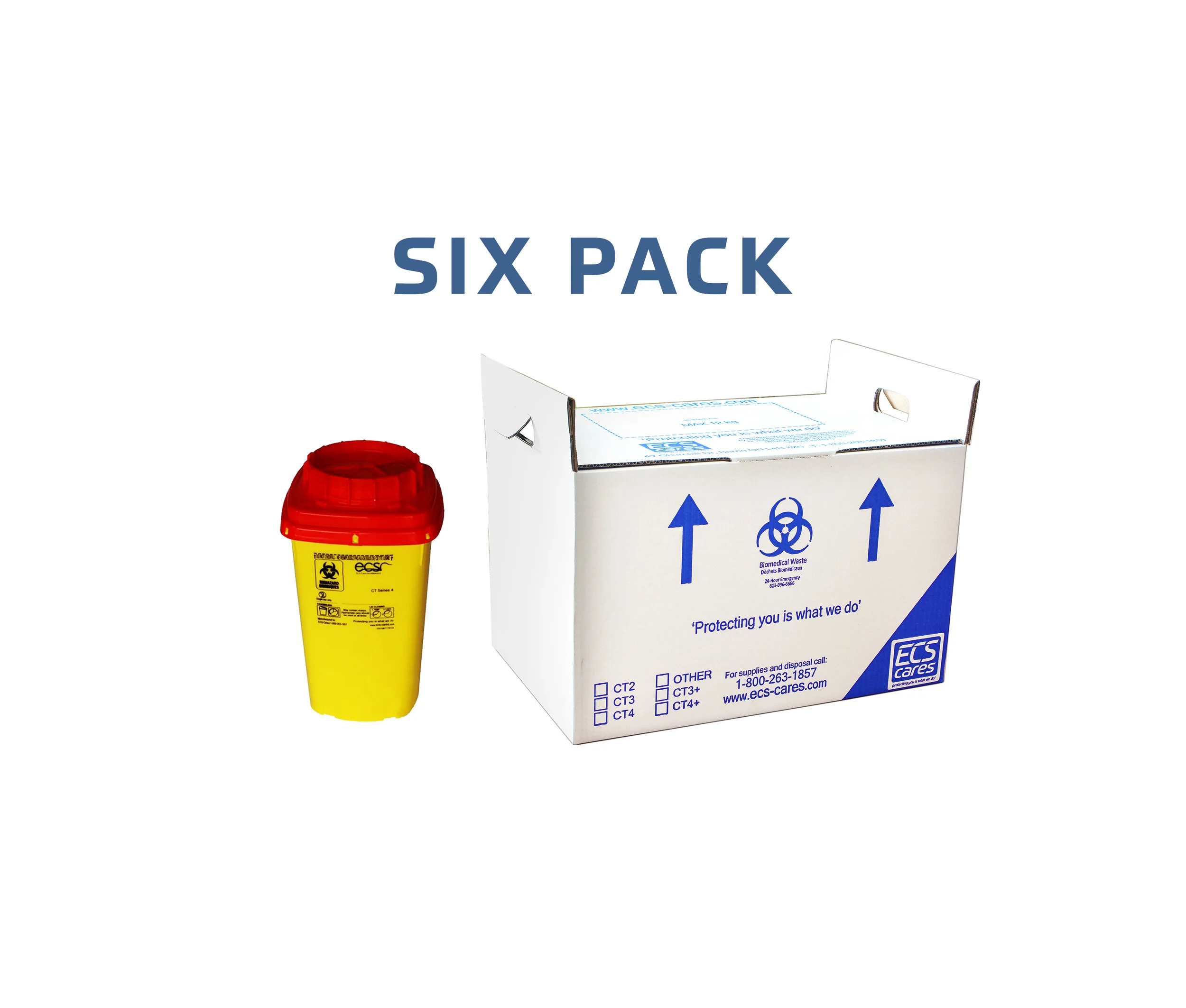 CT4 Sharps Container — ECS Cares