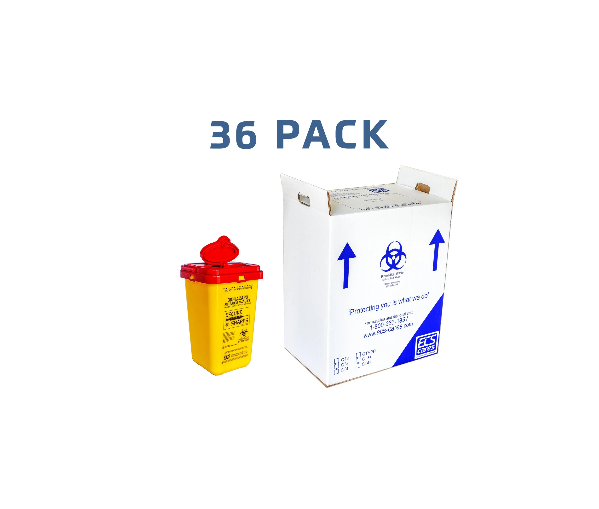 HR2 SHARPS CONTAINER — ECS Cares