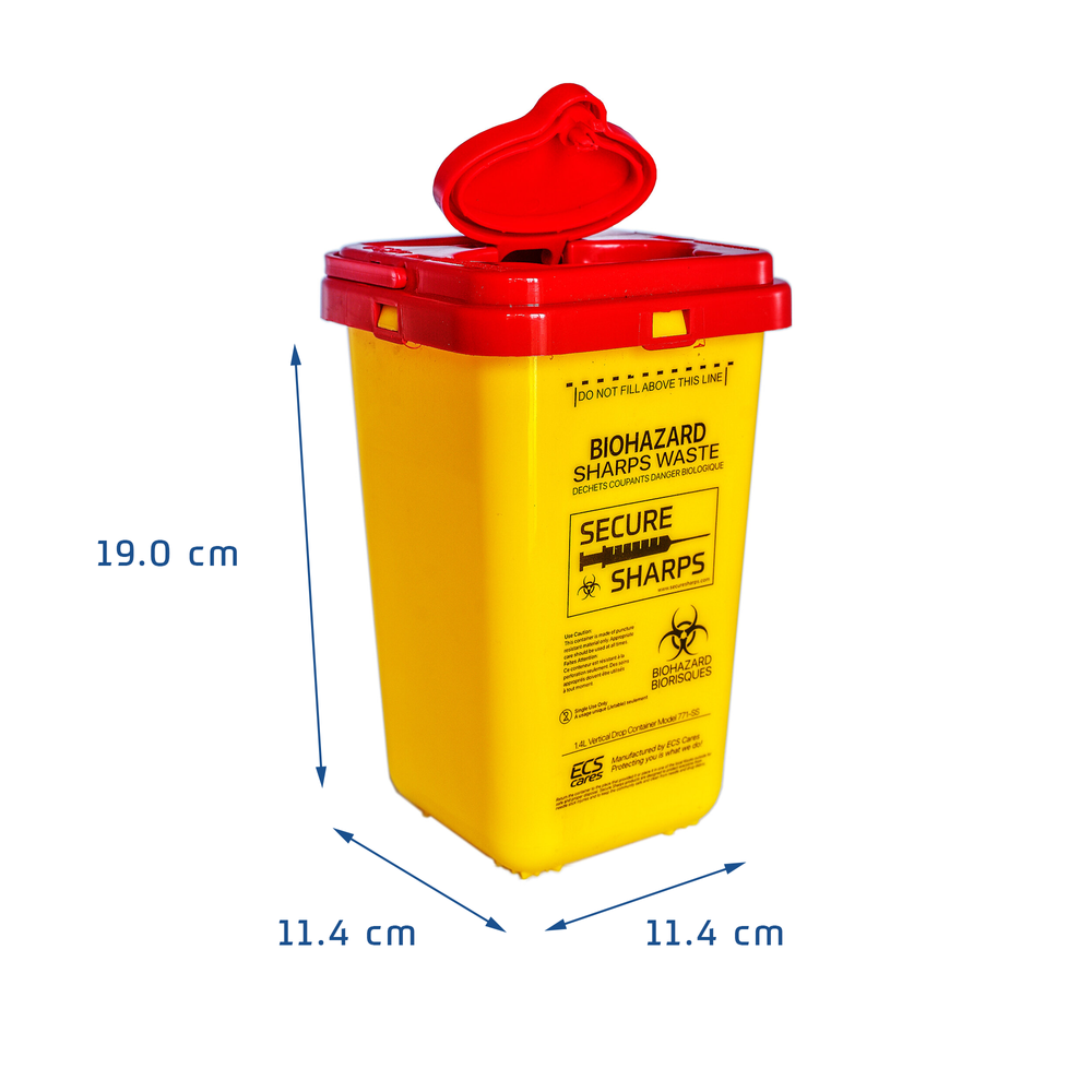 HR2 SHARPS CONTAINER — ECS Cares