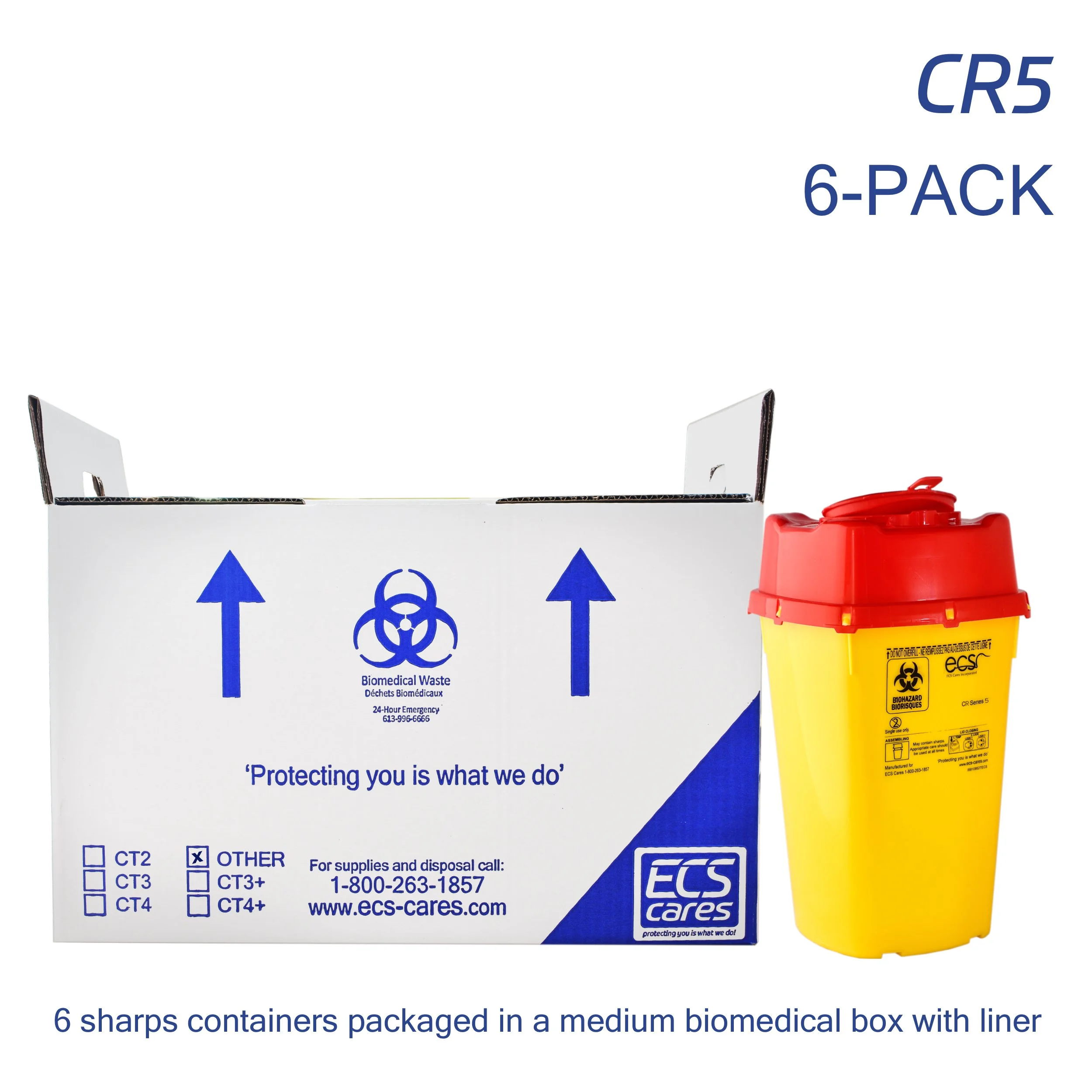 HR4 SHARPS CONTAINER — ECS Cares