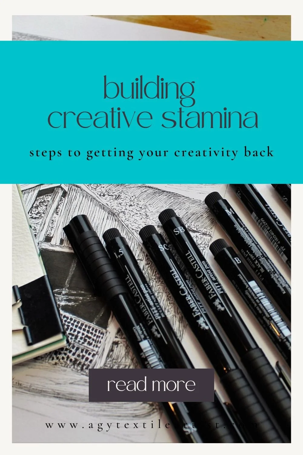 Building Creative Stamina — Agy Textile Artist