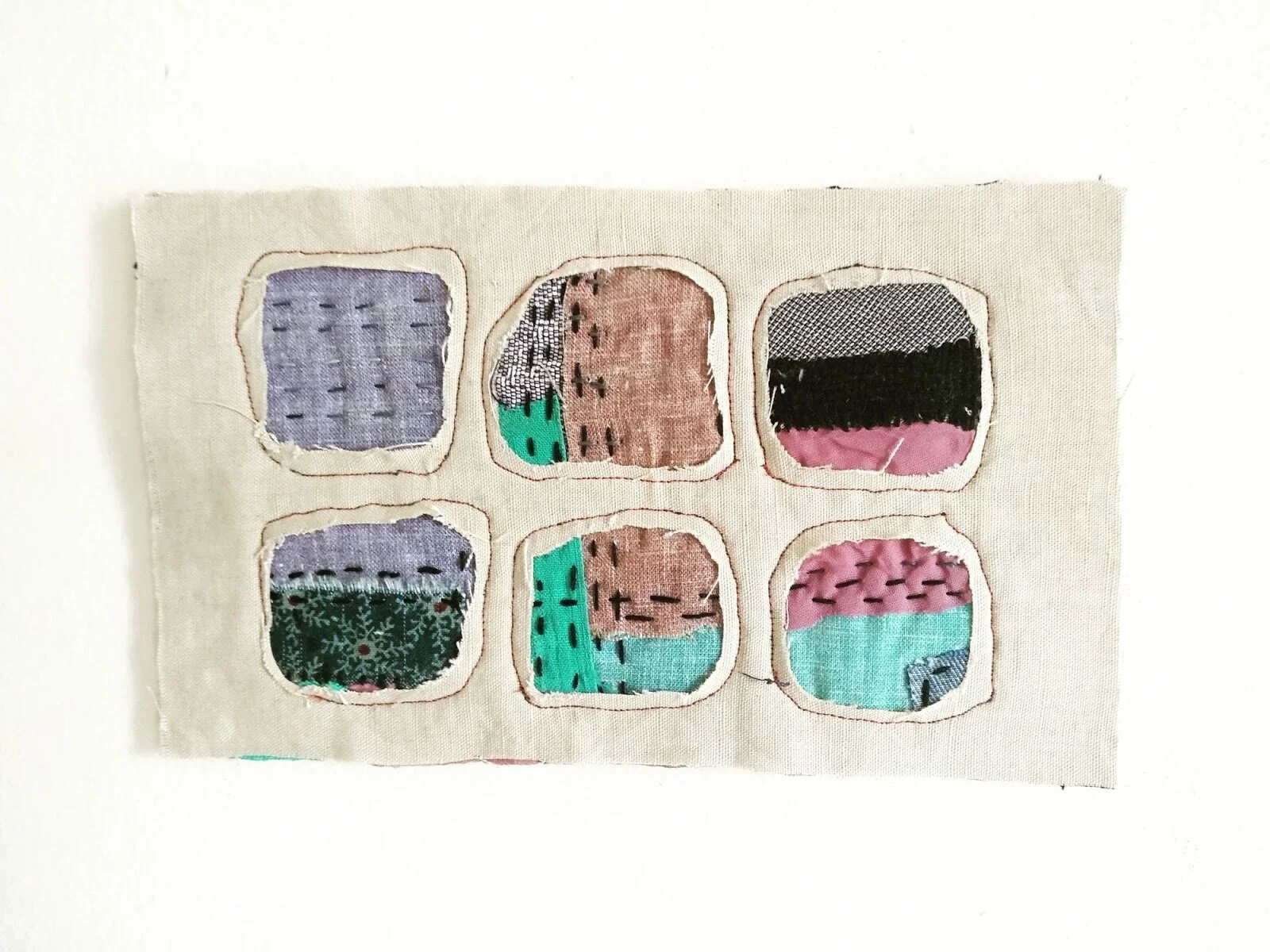 Interpreting Mending - A Series of Postcards Part 2 — Agy Textile Artist