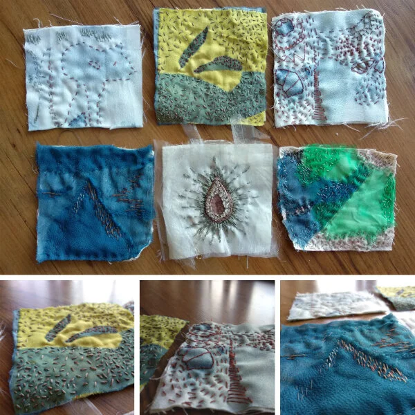 Stitch Meditation or Slow Stitch — Agy Textile Artist