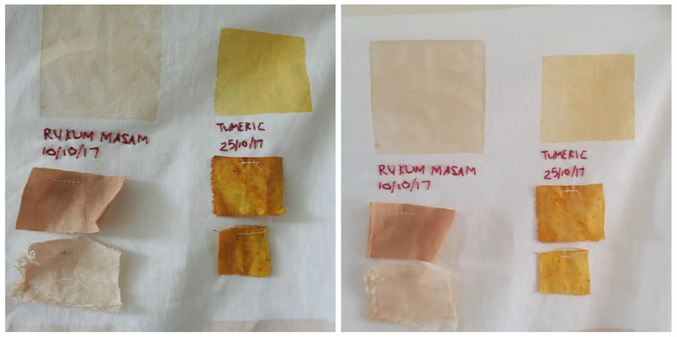 Natural Dyes - Colour Fastness — Agy Textile Artist