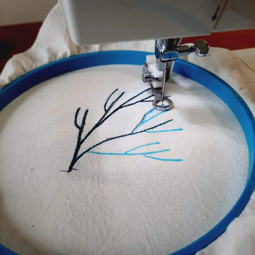 Online Workshop: Free Motion Embroidery — Agy Textile Artist
