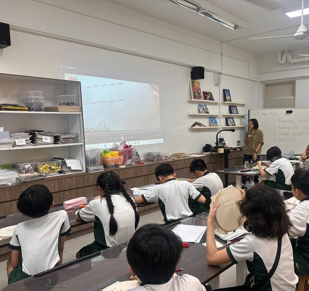 Preparing for a Textile Art Class with Primary School Students — Agy ...