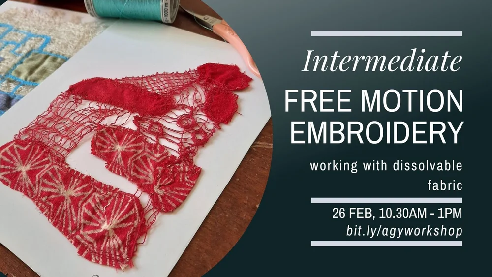 What is Free Motion Embroidery? — Agy Textile Artist