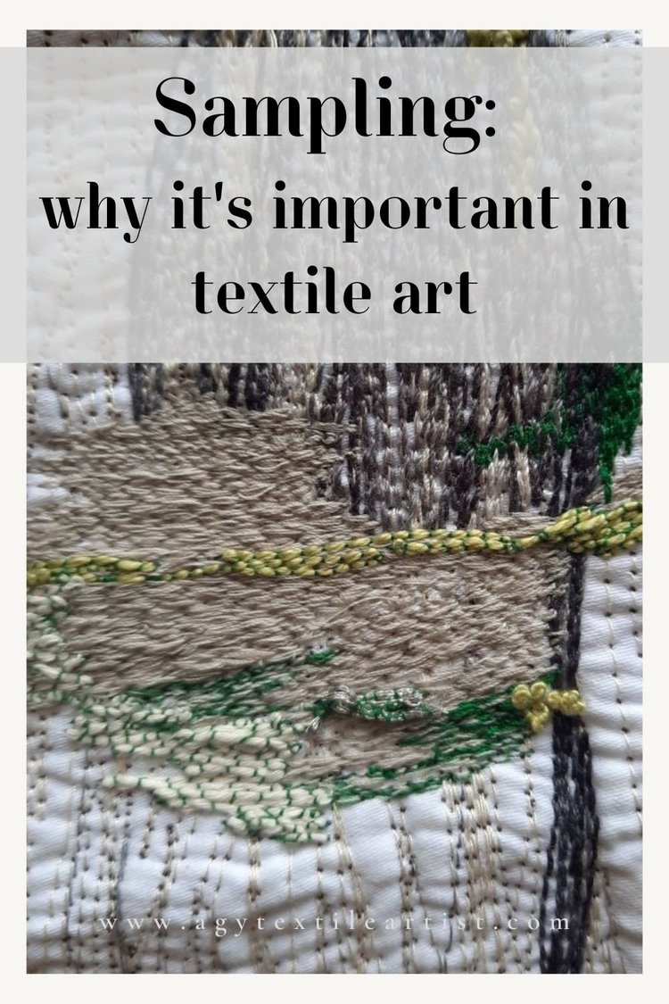 Sampling in Textile Art — Agy Textile Artist