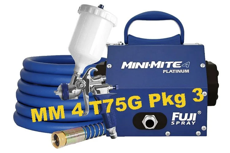 Mini-Mite 4 Package #3 - T75G - Whip Hose, Filters — Fuji Spray ...