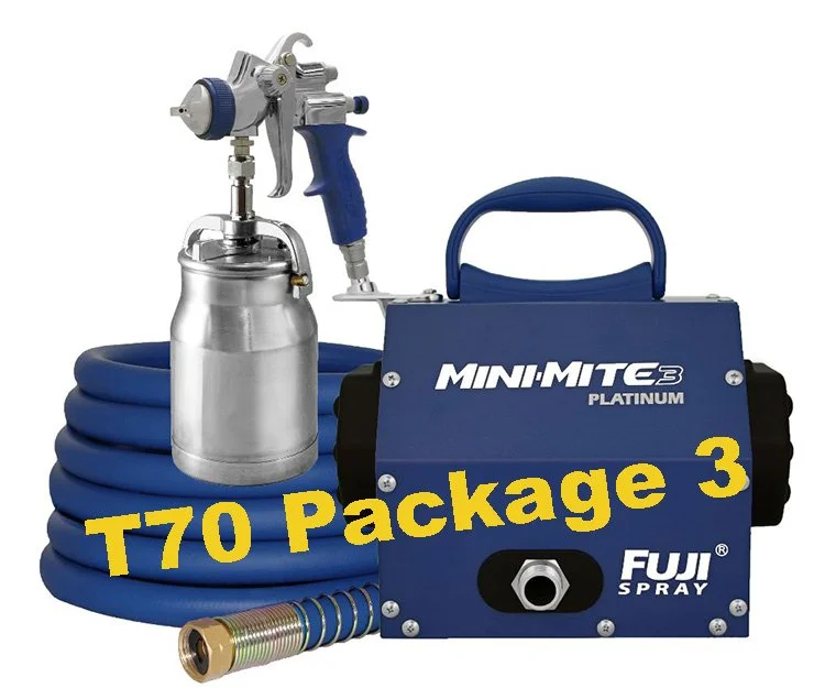 Mini-Mite 3 Package #3 - T70 - Whip hose, filters — Fuji Spray - Phelps ...