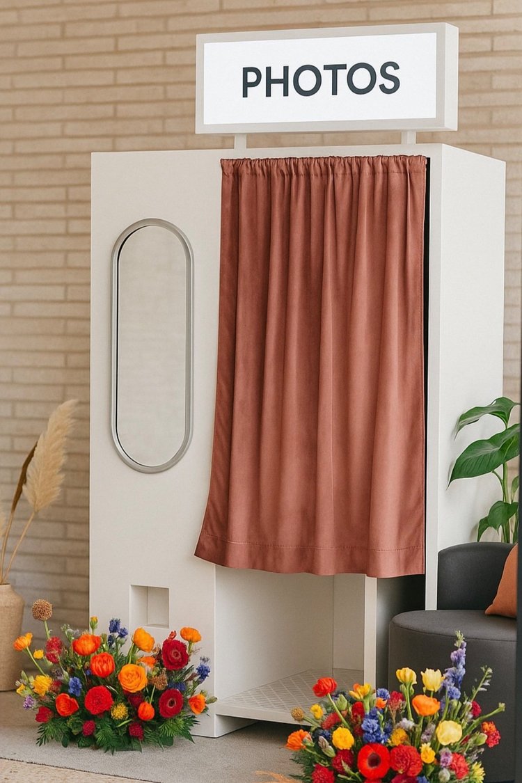 Enclosed Photo Booth Rental for Weddings in San Antonio, Austin & Hill ...