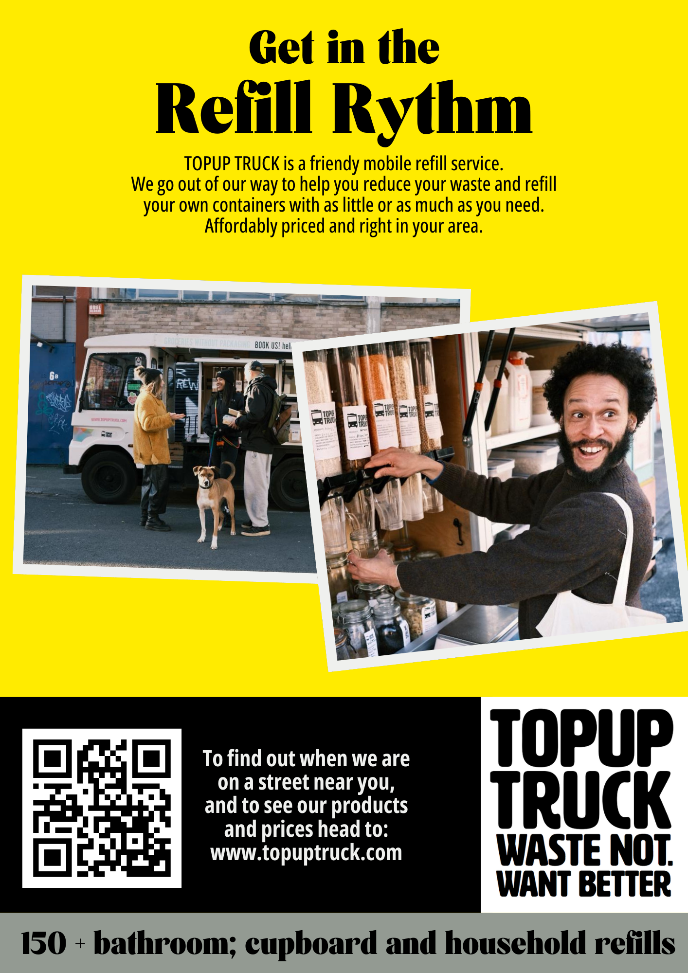 GET IN THE REFILL RHYTHM WITH TOPUP TRUCK! — Palmers Green Action Team