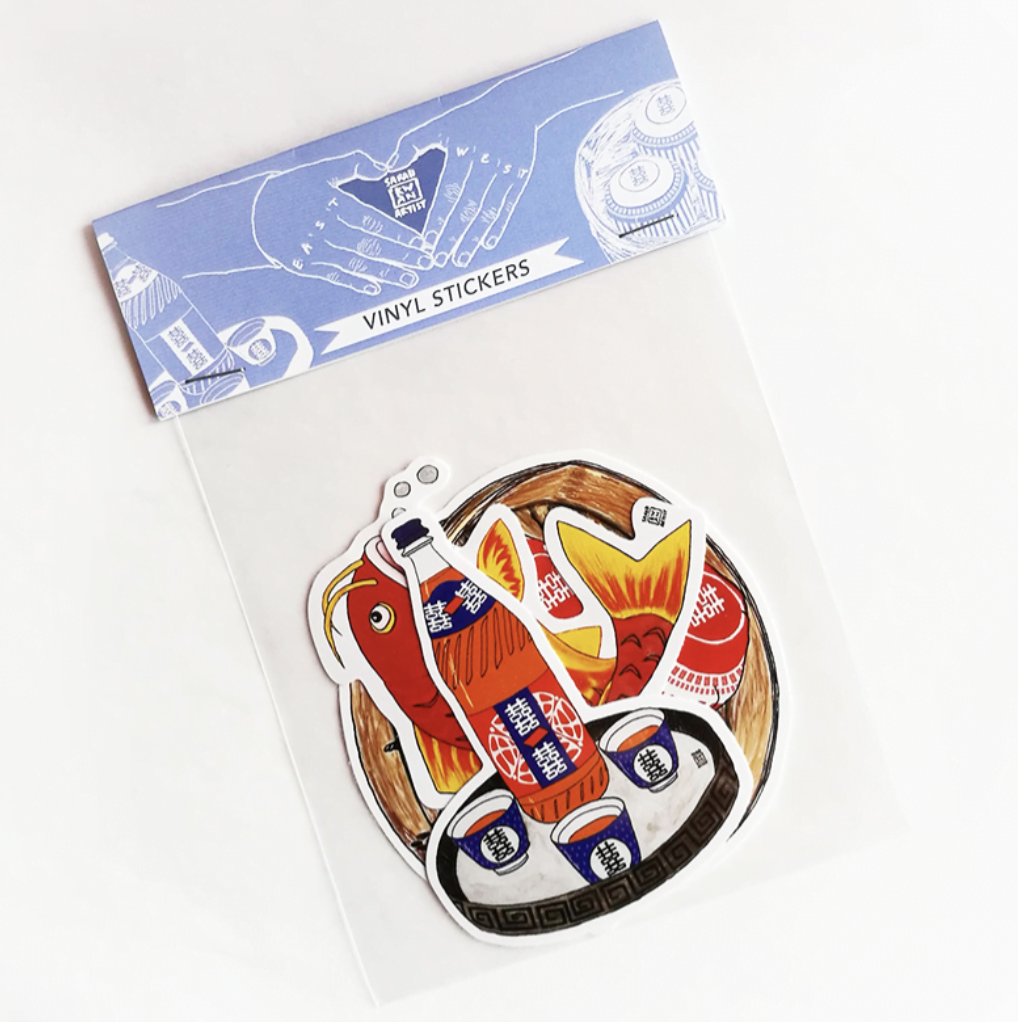 Sticker Pack One — Sarah Kwan Artist