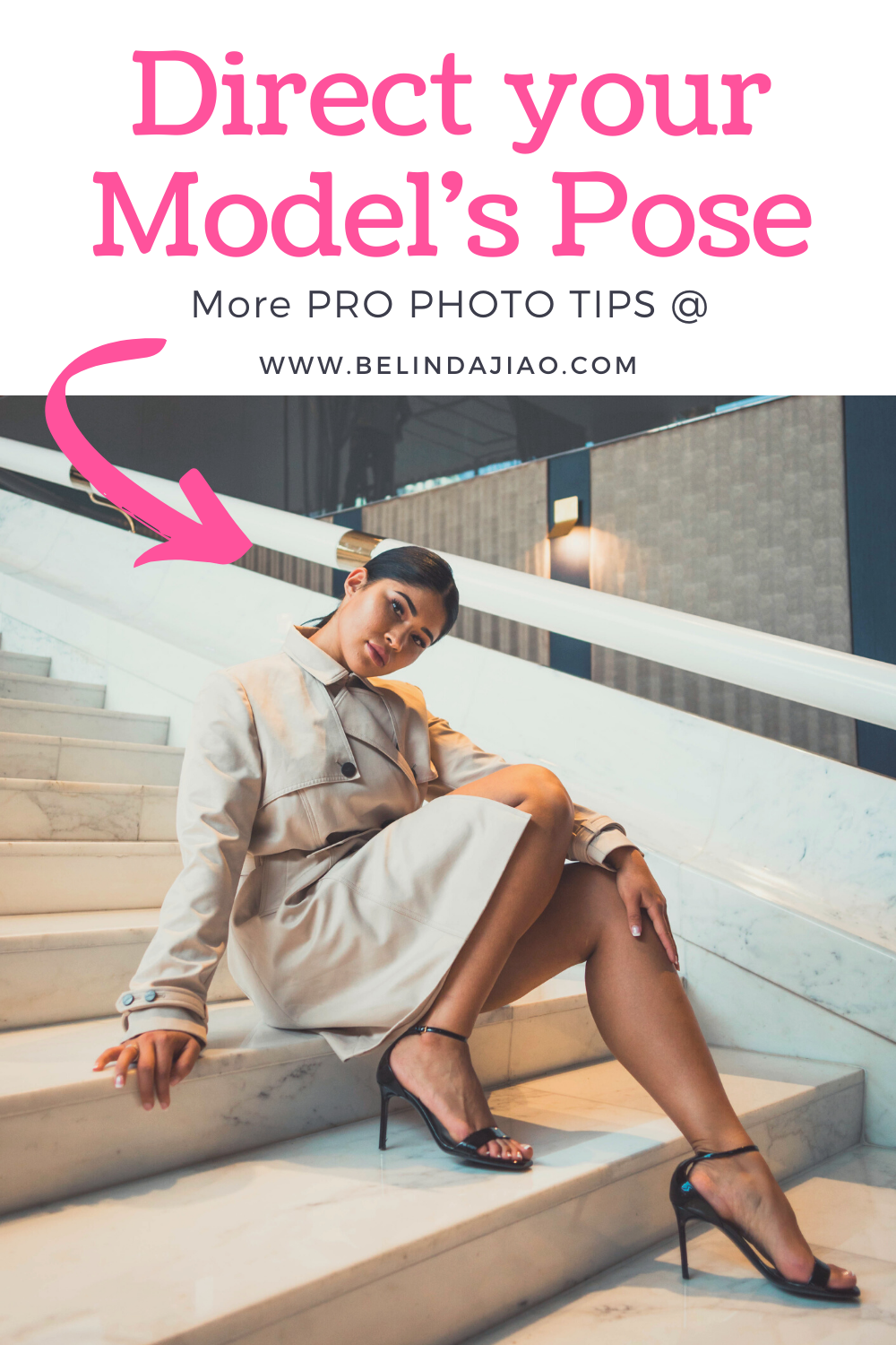 How to Direct your Model's Posing in Portrait Photography — Belinda ...