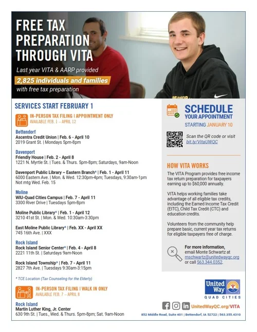 Volunteer Income Tax Assistance (VITA) Program | Martin Luther King ...