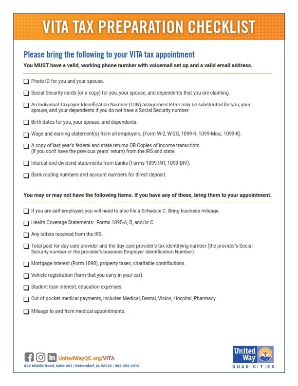 Volunteer Income Tax Assistance (VITA) Program | Martin Luther King ...