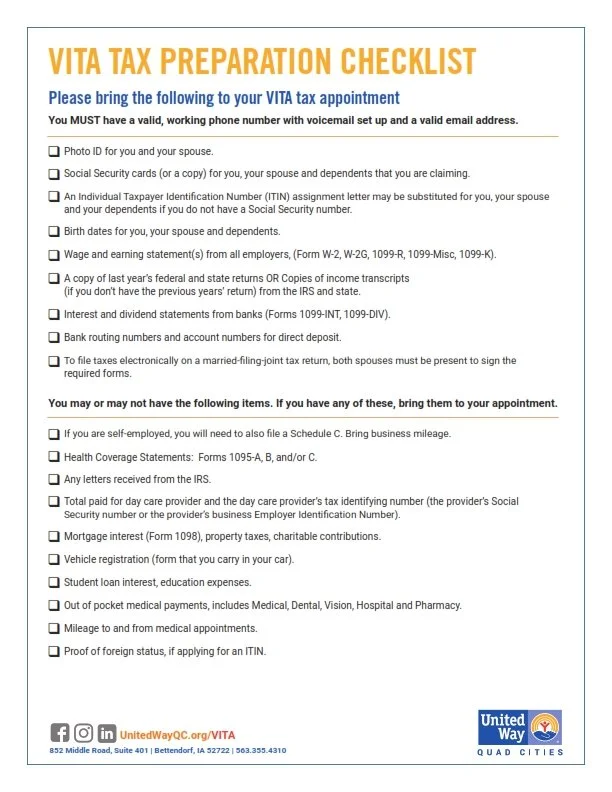 Volunteer Income Tax Assistance (VITA) Program | Martin Luther King ...