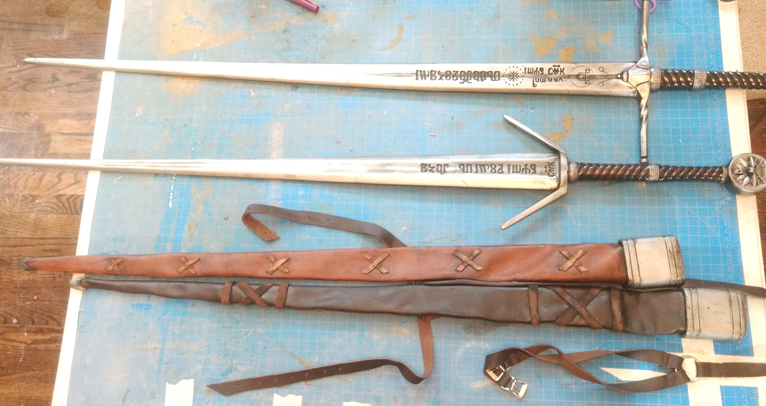 Witcher 3 Steel Swords - Ultimatum & Maugrim — J Emerald Studio