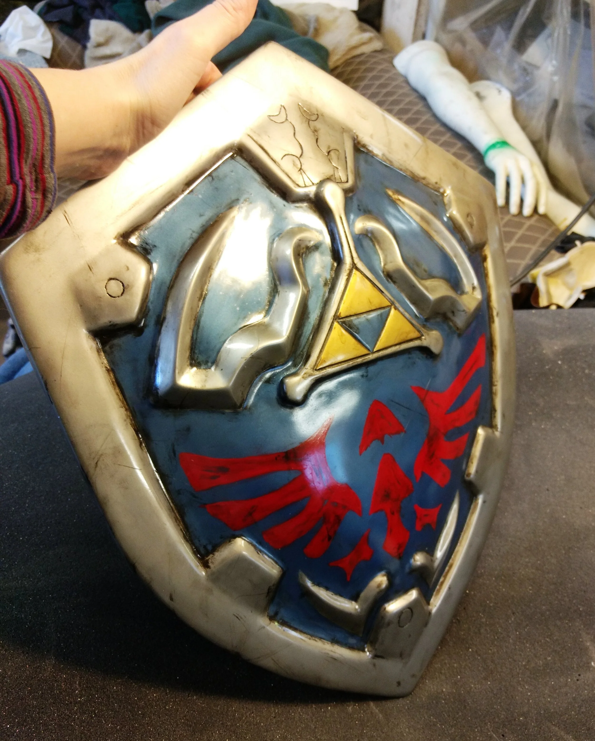 Zelda Link Hylian Shield (LifeSized) — J Emerald Studio