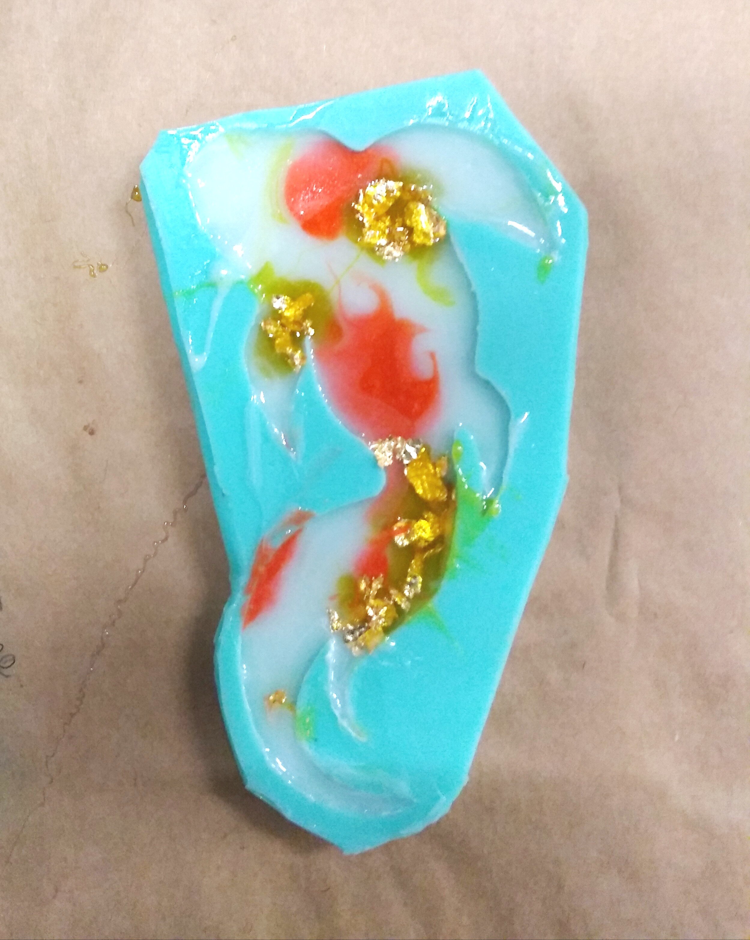 Koi Fish- Glossy Silicone Mold — J Emerald Studio