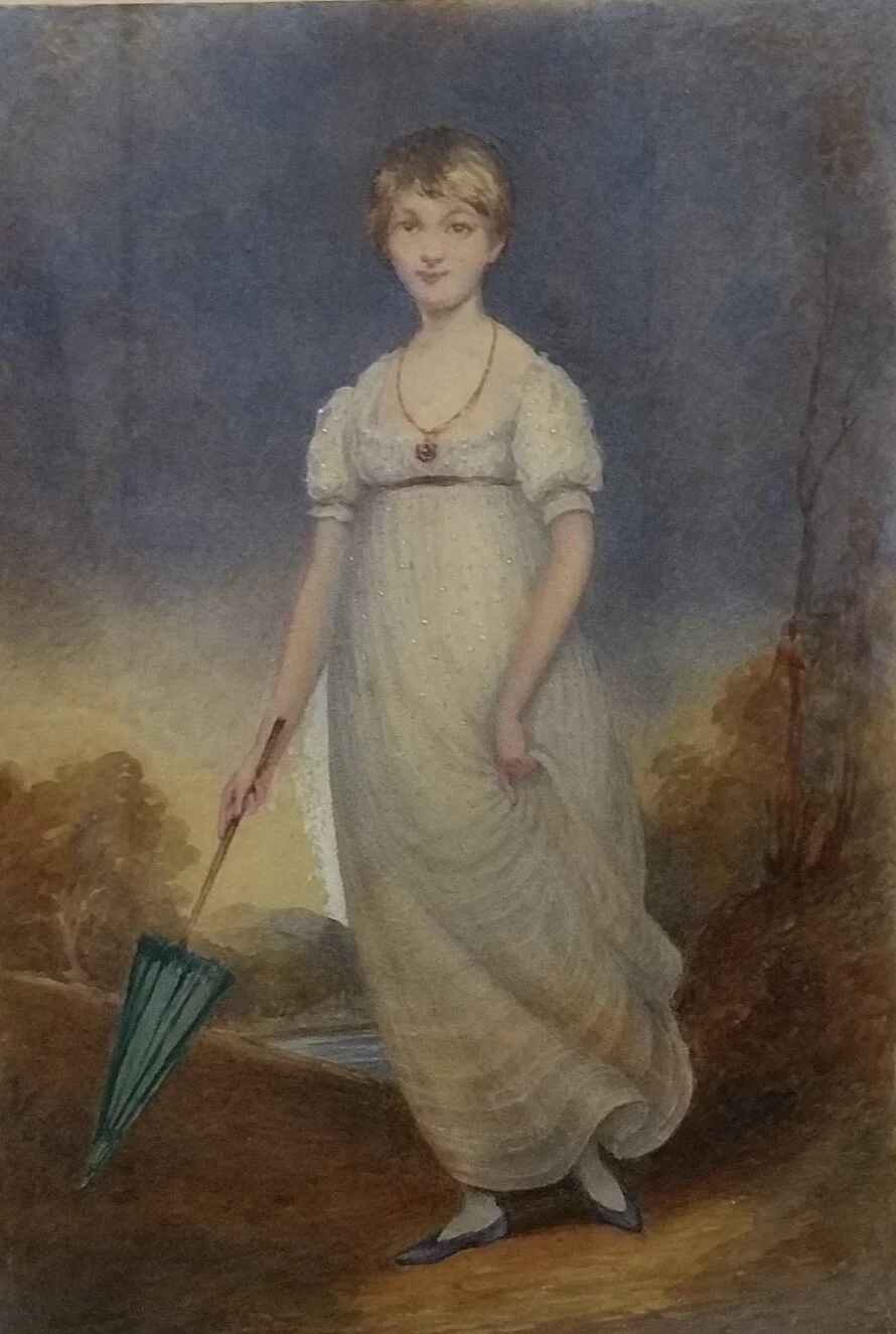 A Watercolour of Jane Austen — The Rice Portrait of Jane Austen