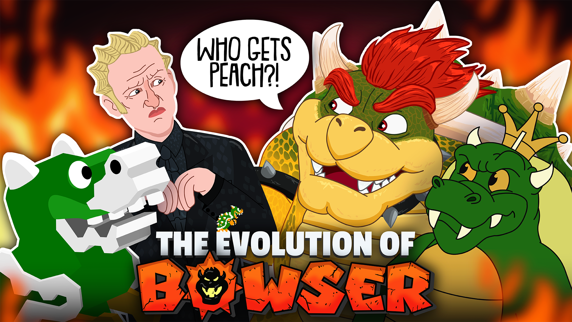 The Evolution Of Bowser (ANIMATED) — Tell It Animated