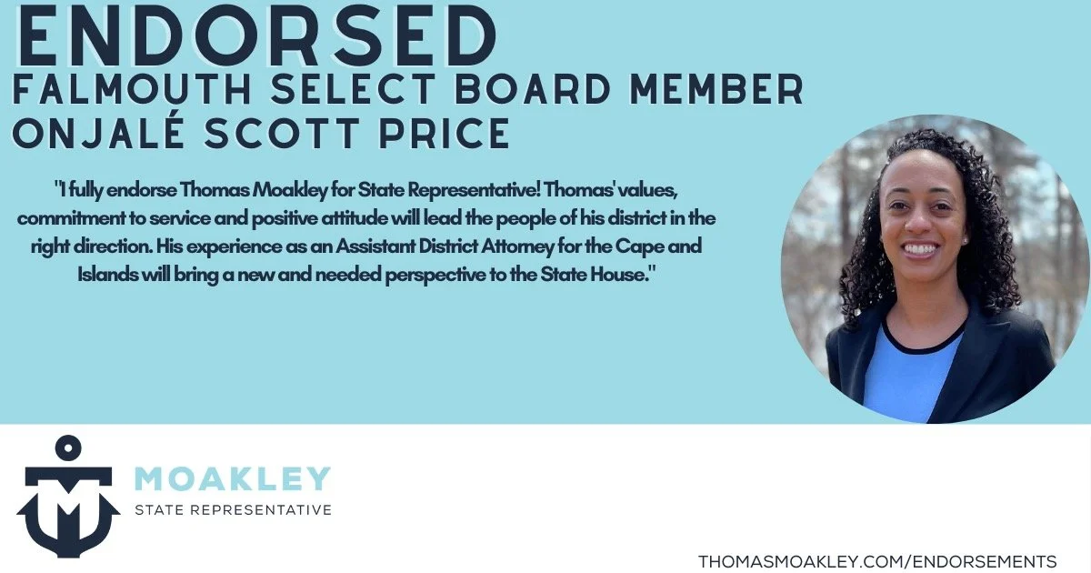 Endorsements — Thomas Moakley for State Representative