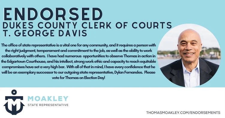 Endorsements — Thomas Moakley for State Representative