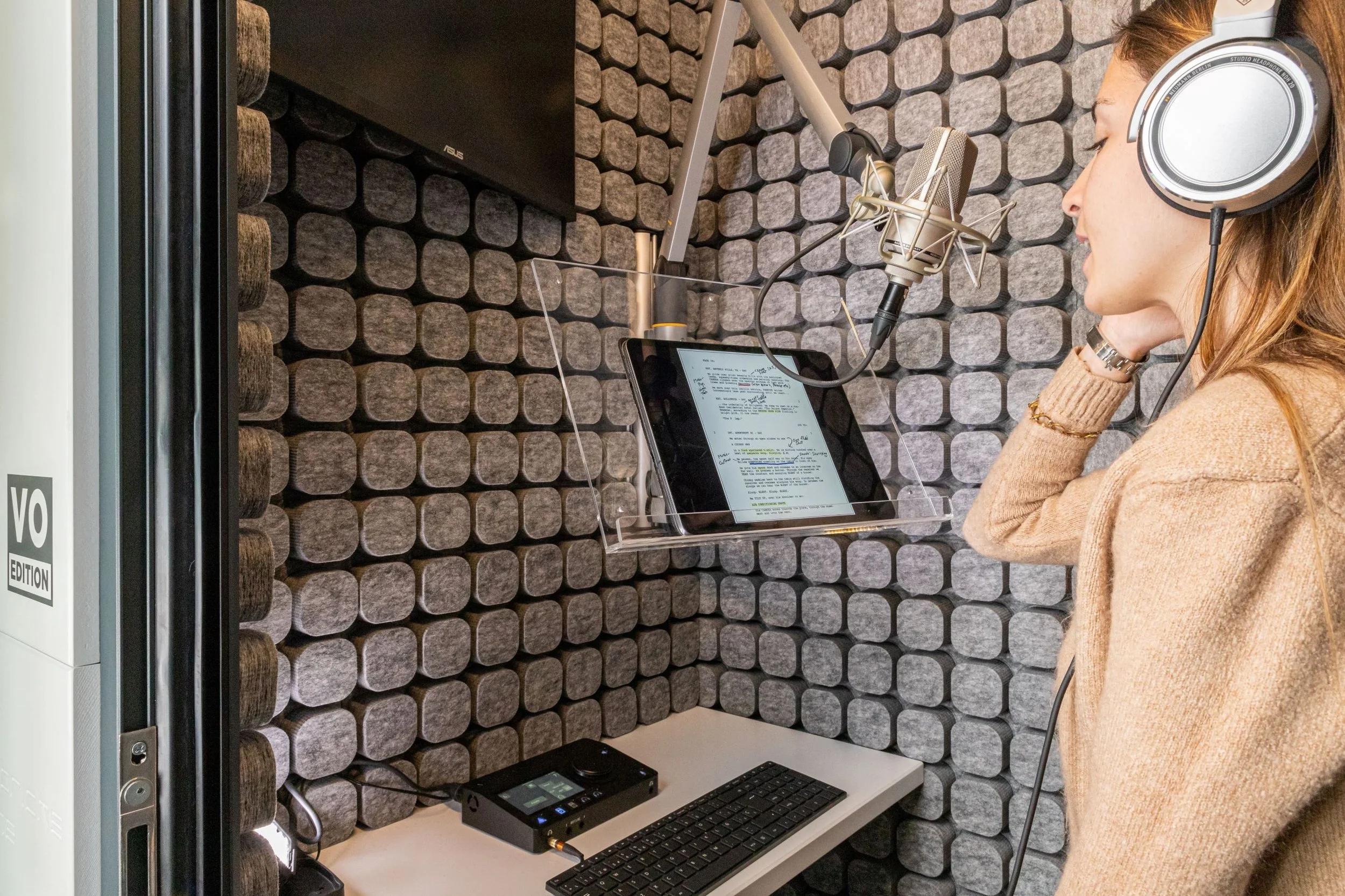 Portable Vocal Booth | Portable Studio Sound Booth | Voice Over Booth
