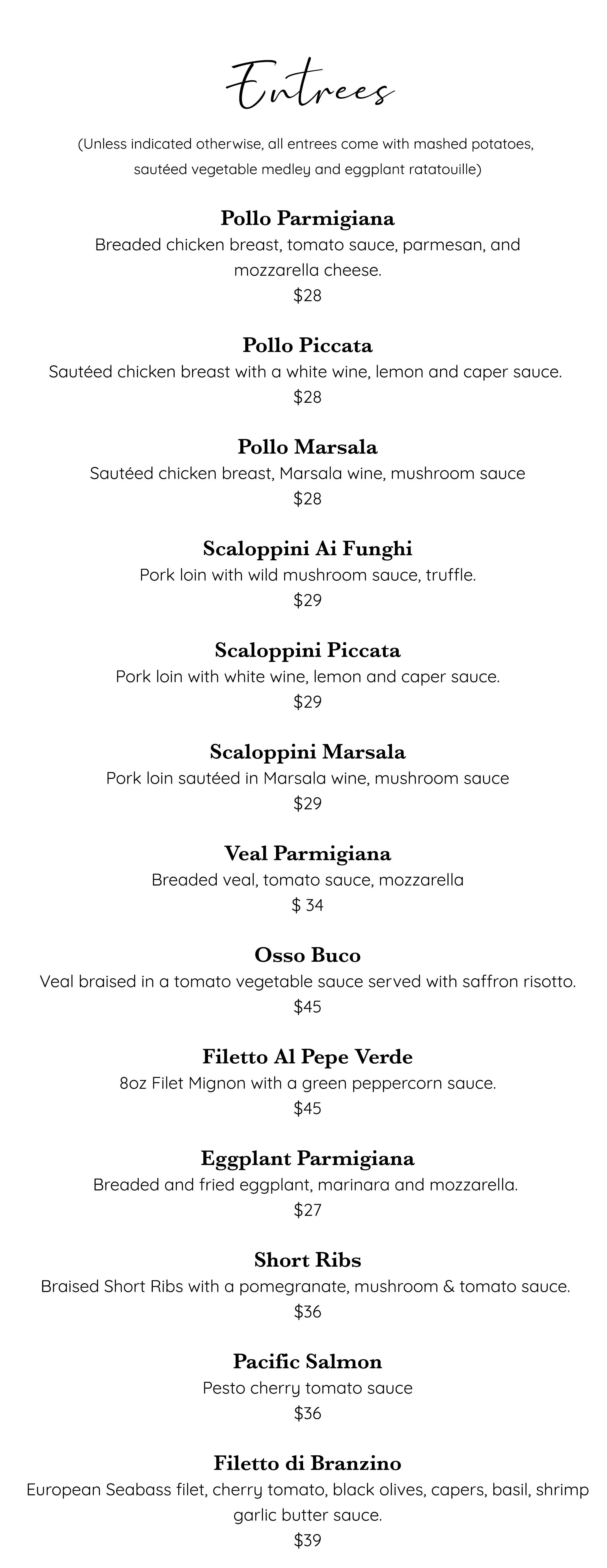 Lunch & Dinner — Eugenio