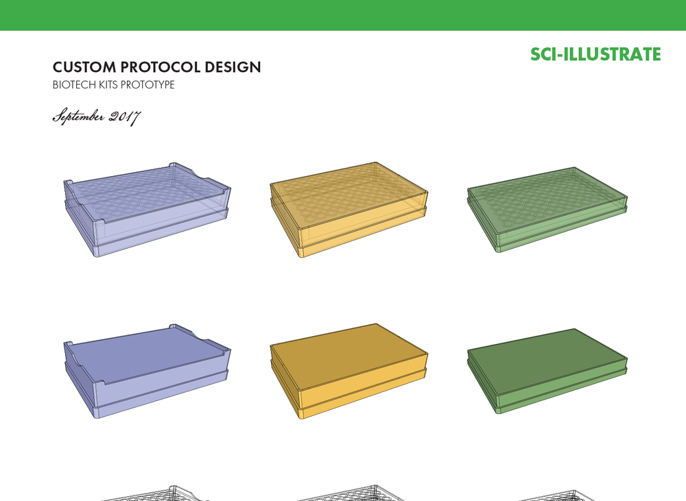 Biotech kit prototypes — Sci-Illustrate