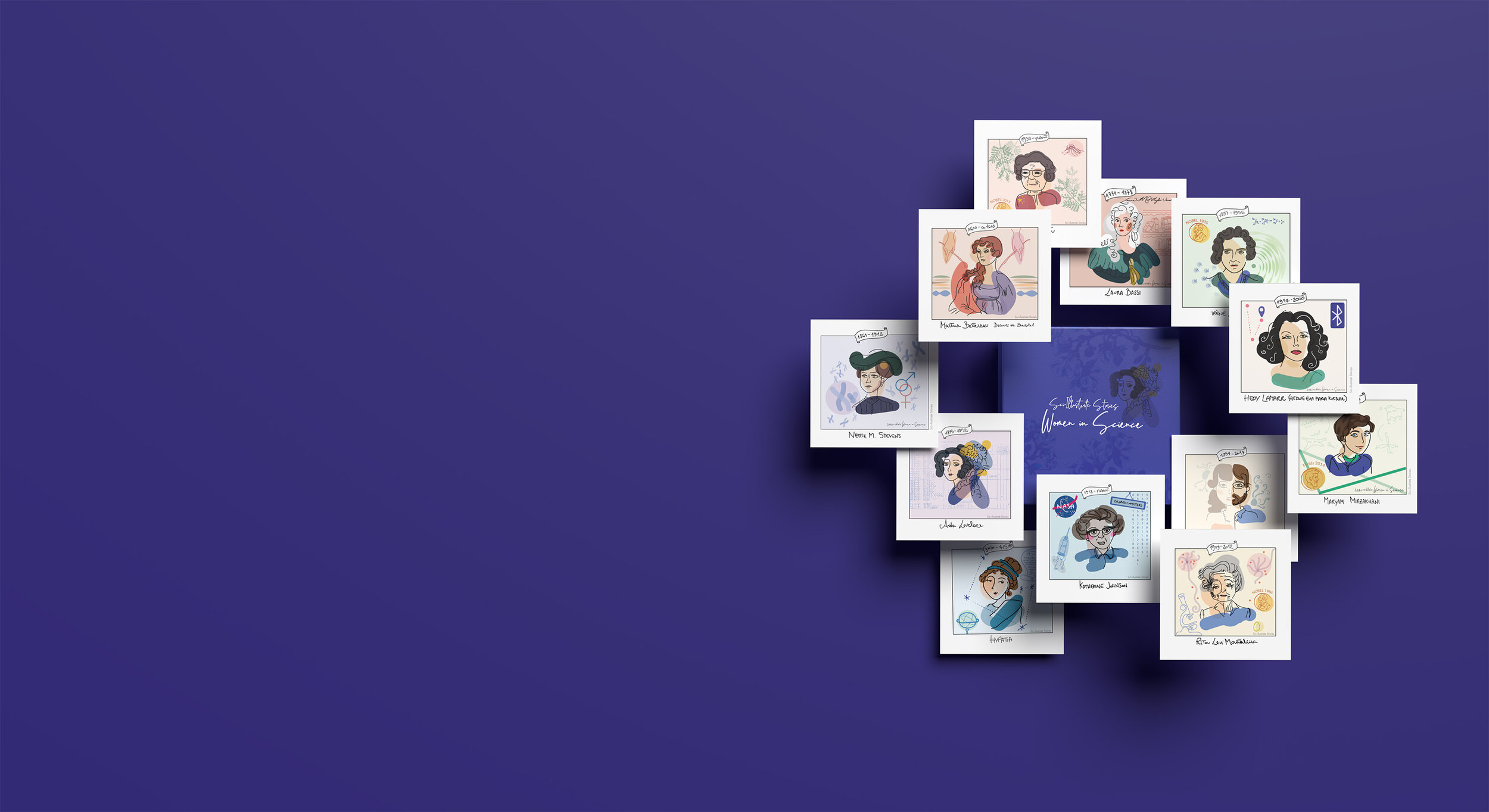 WIS Postcards Women in Science Postcards — Sci-Illustrate