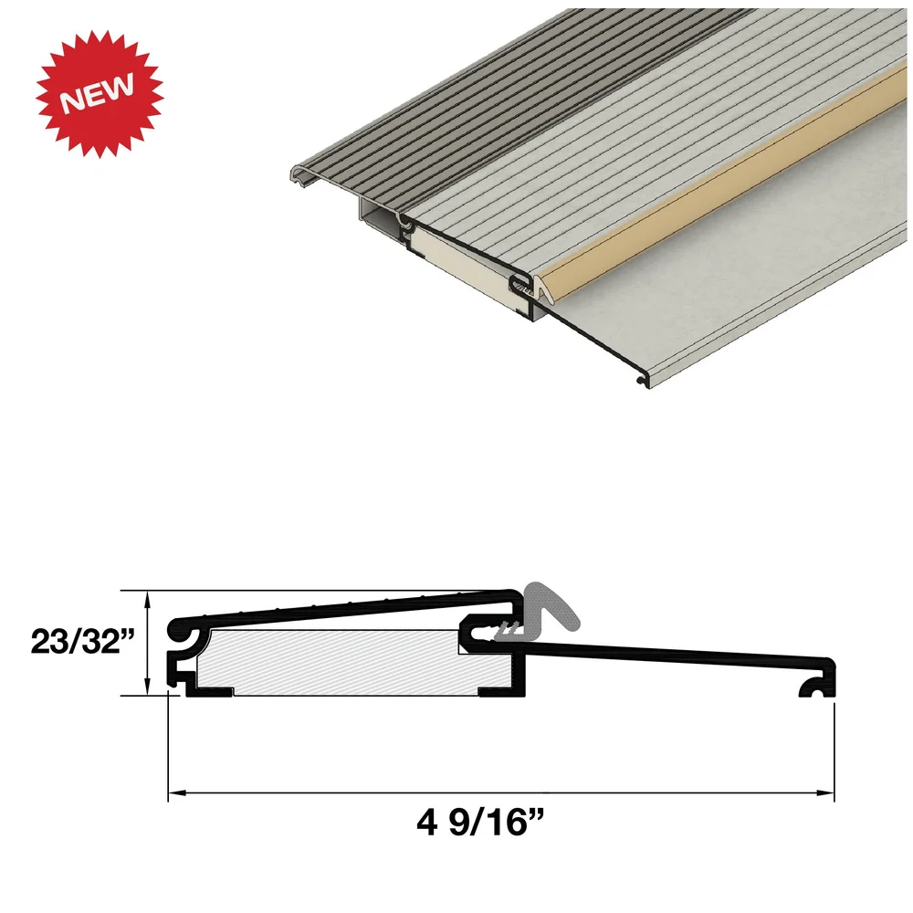 Thresholds - Residential Outswing Bump — Merit Aluminum Products